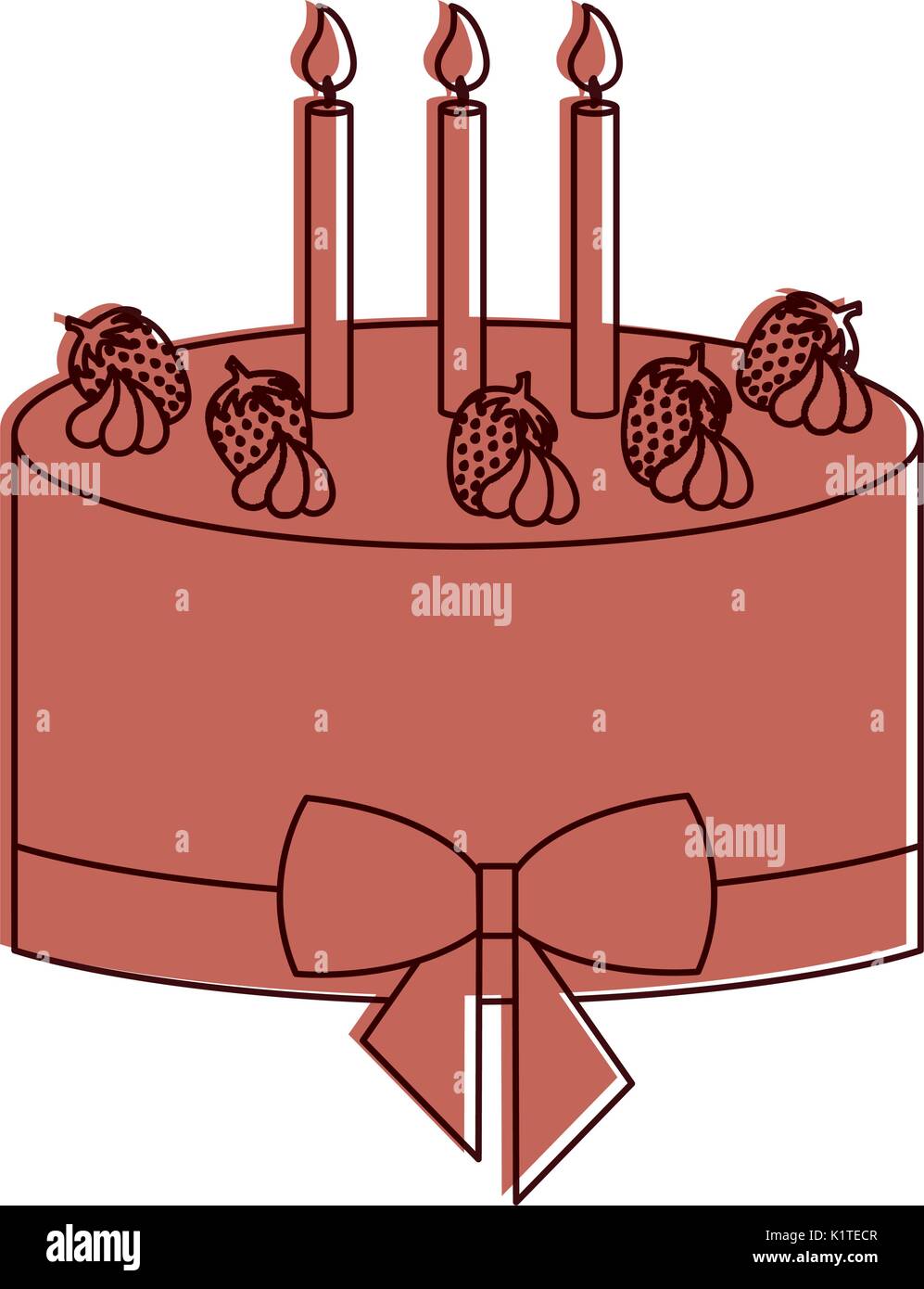 delicious cake bakery icon Stock Vector Image & Art - Alamy