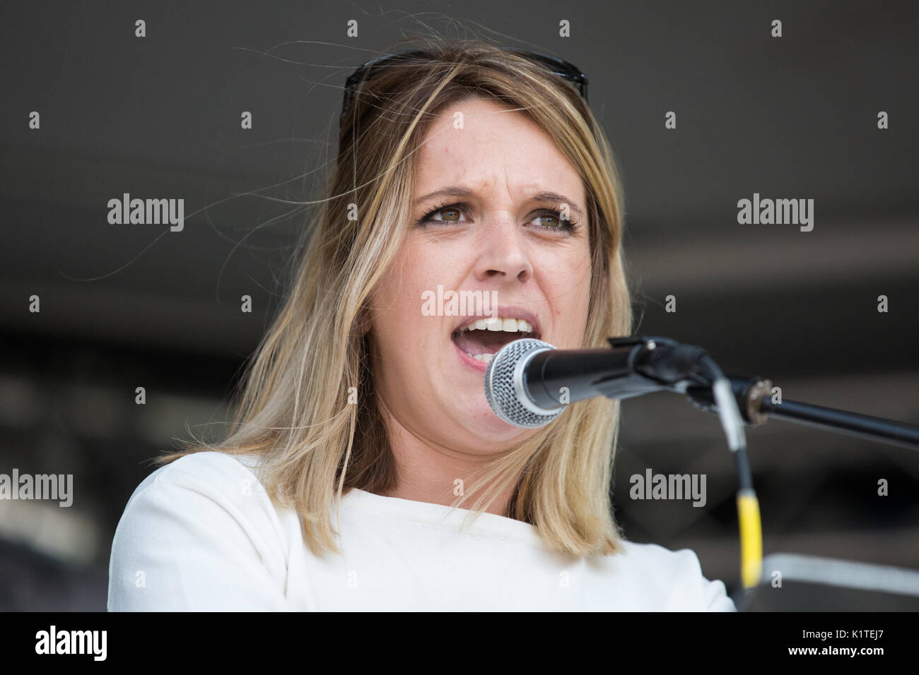 London, UK. 16th July, 2017. Laura Smith, Labour MP for Crewe and ...