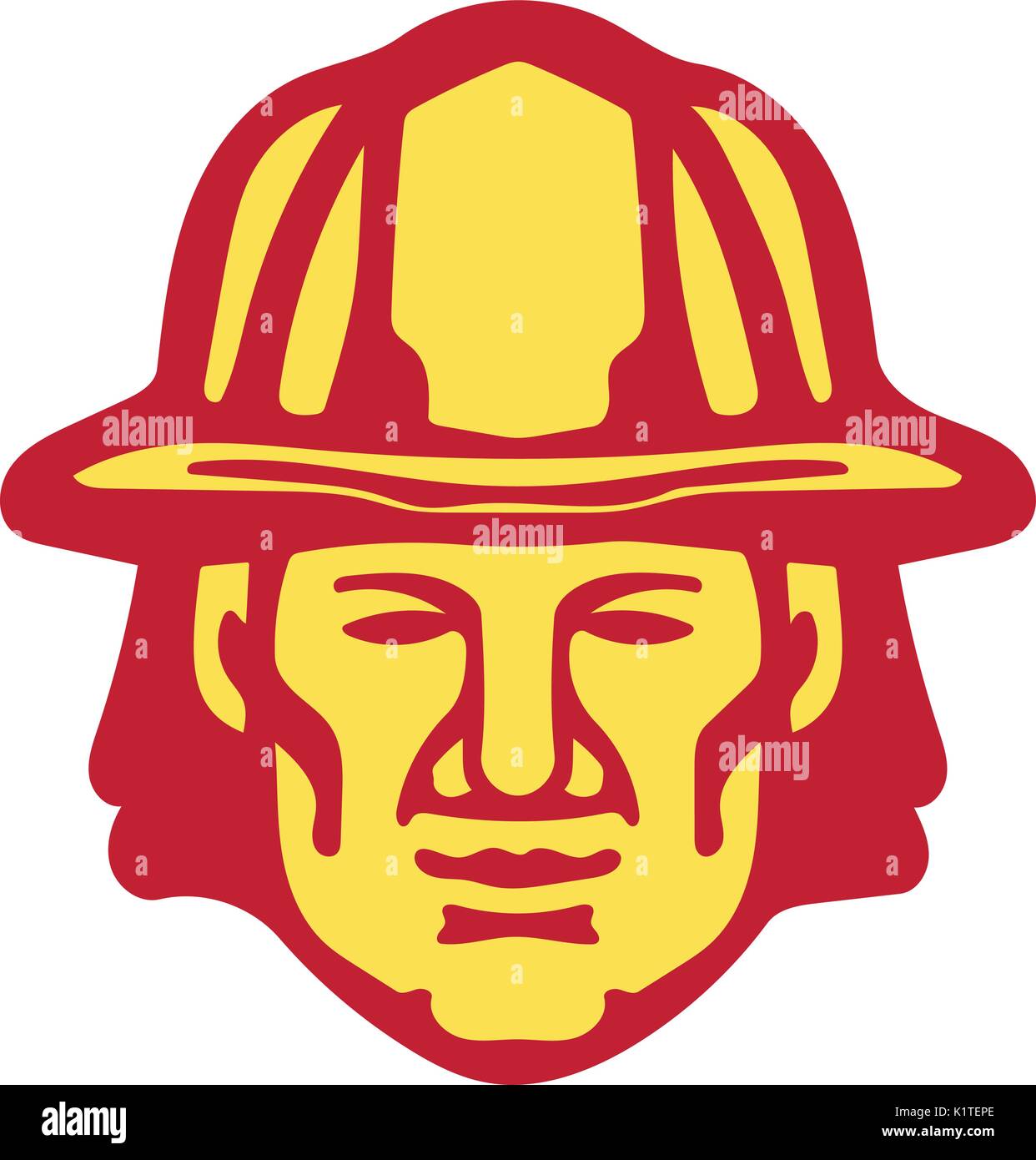 Fire Helmet Clip Art Front View