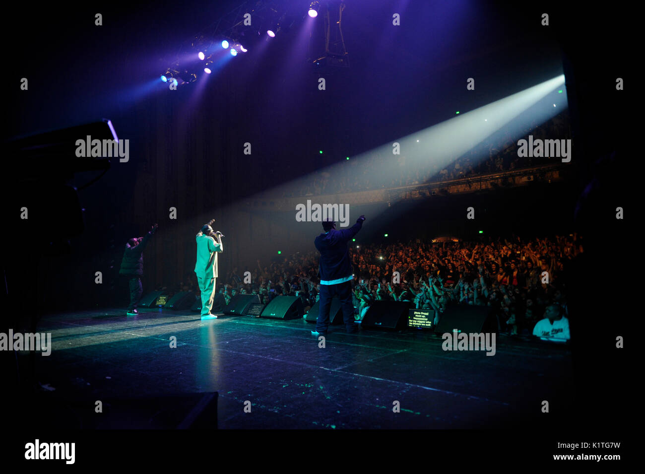 (L-R) Kurupt,Snoop Dogg Daz Dillinger Dogg Pound Gang aka DPG perform ...