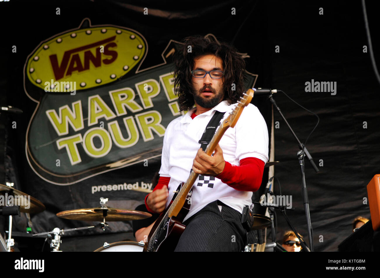 Justin pierre of motion city soundtrack hi-res stock photography and ...