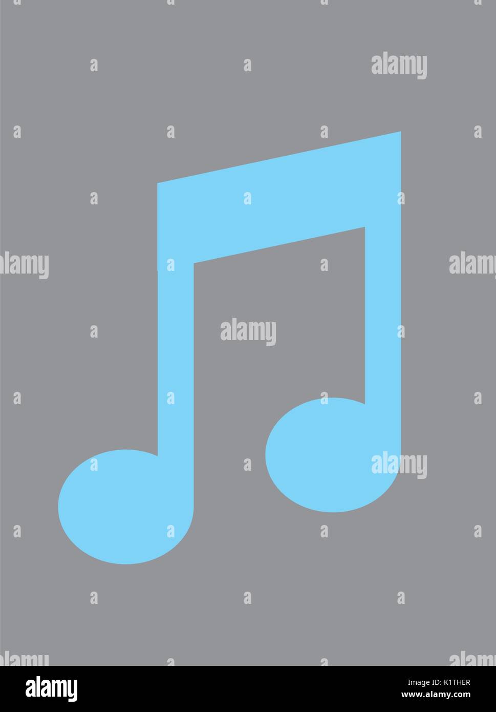 paper document with music note isolated icon Stock Vector Image & Art ...