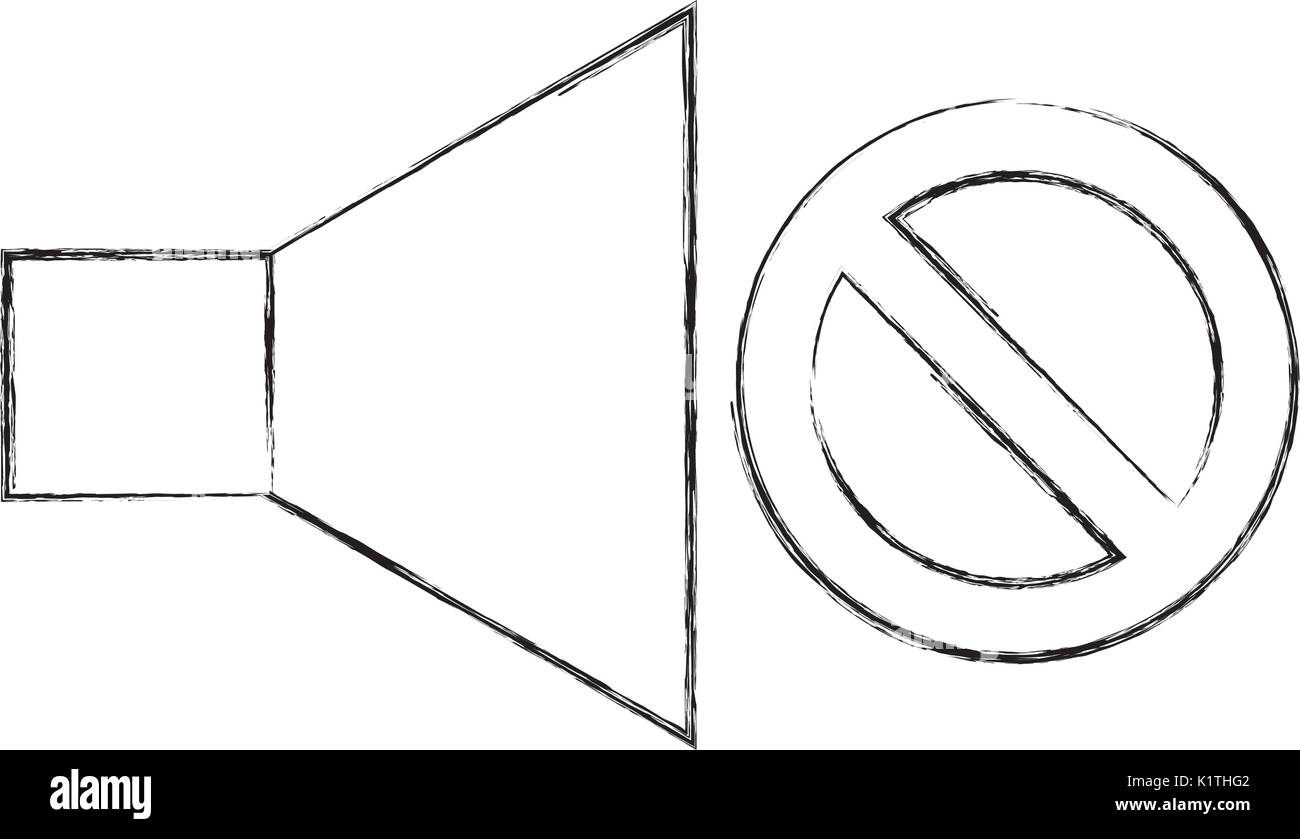 speaker sound off isolated icon Stock Vector Image & Art - Alamy