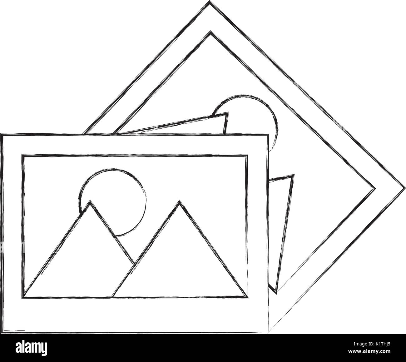 pictures data file icon Stock Vector Image & Art - Alamy