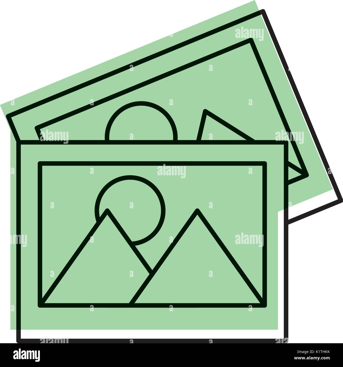 pictures data file icon Stock Vector Image & Art - Alamy