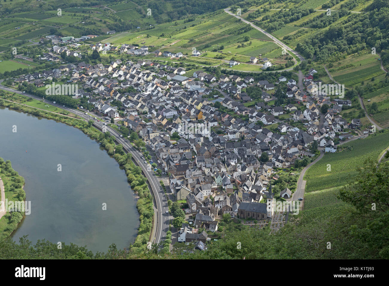 Germany europe village bremm hi-res stock photography and images - Alamy