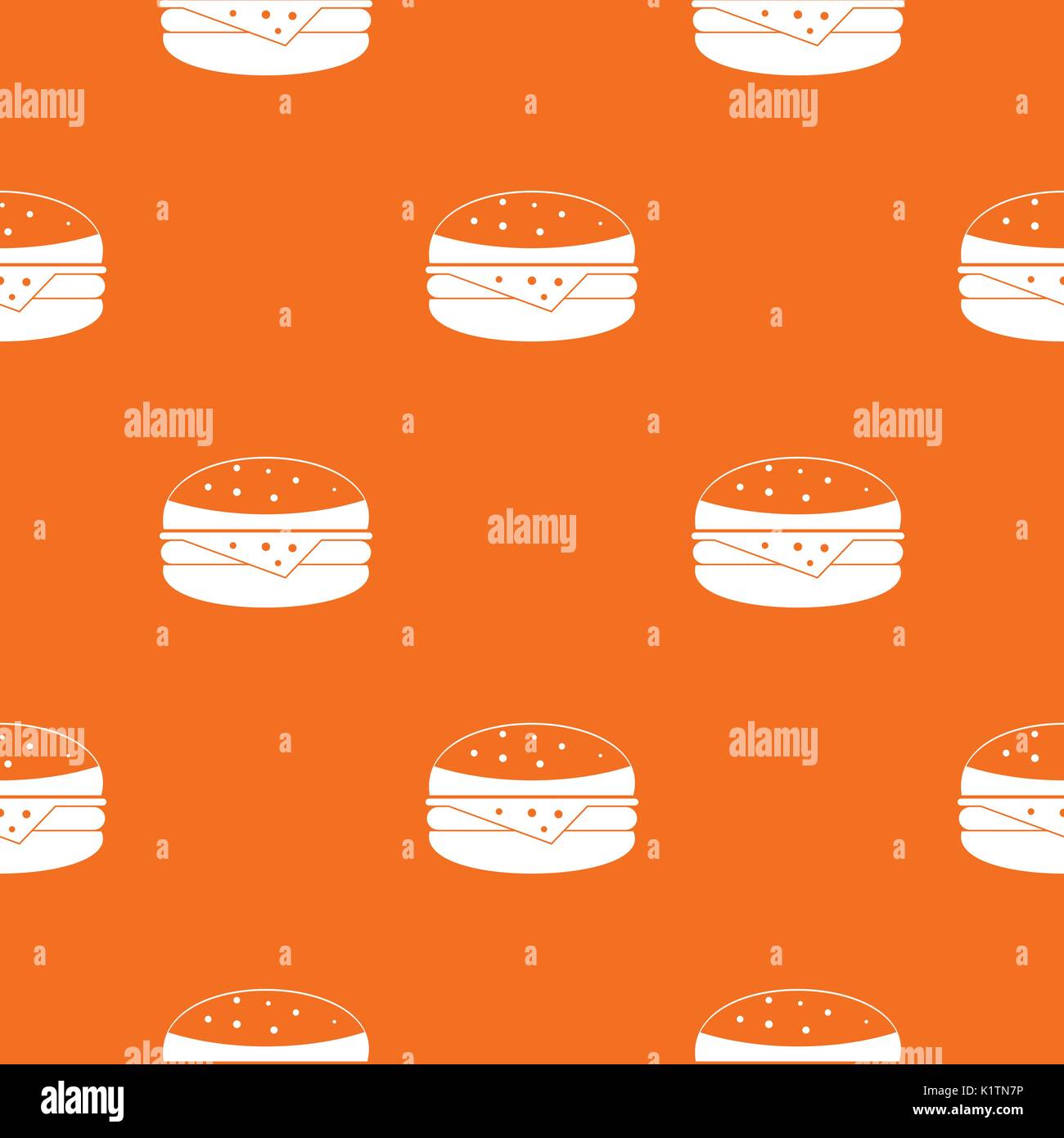 Burger pattern seamless Stock Vector Image & Art - Alamy