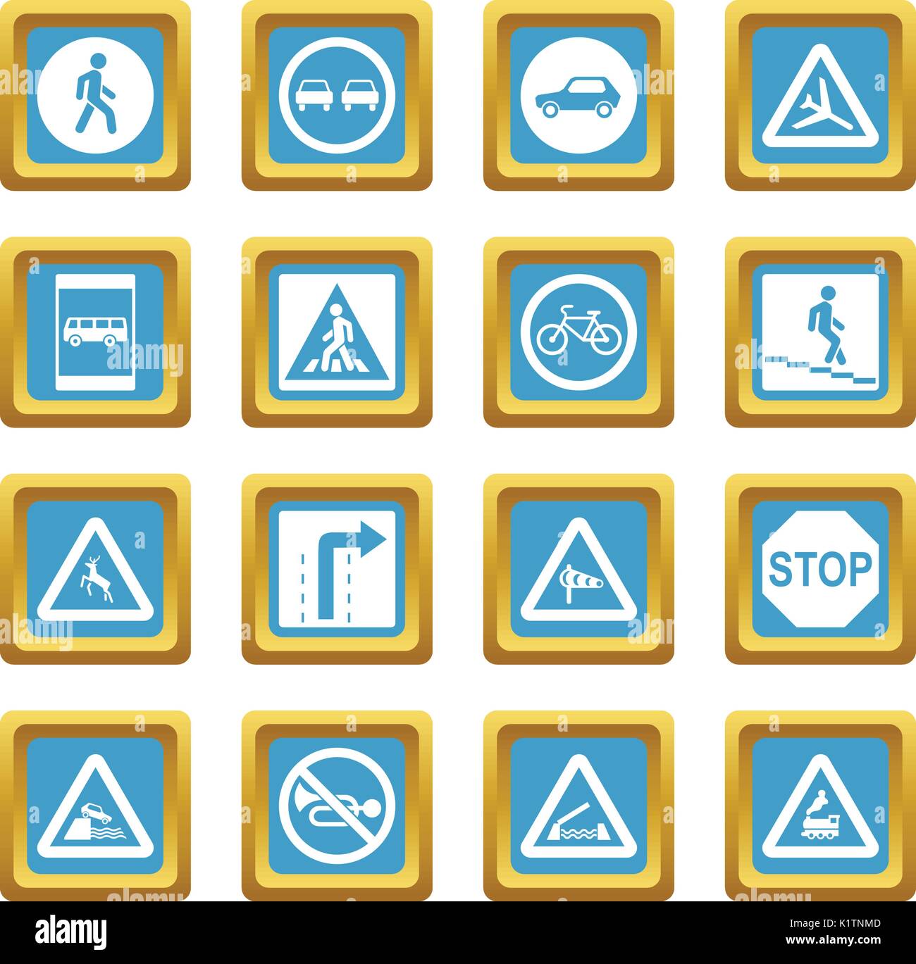 Vehicle entry and exit Stock Vector Images - Alamy