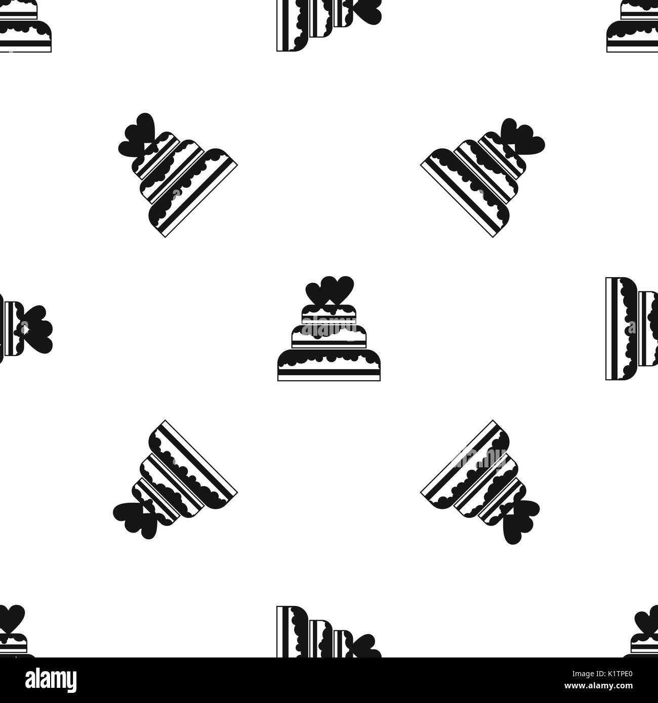 Wedding cake detail Stock Vector Images - Alamy