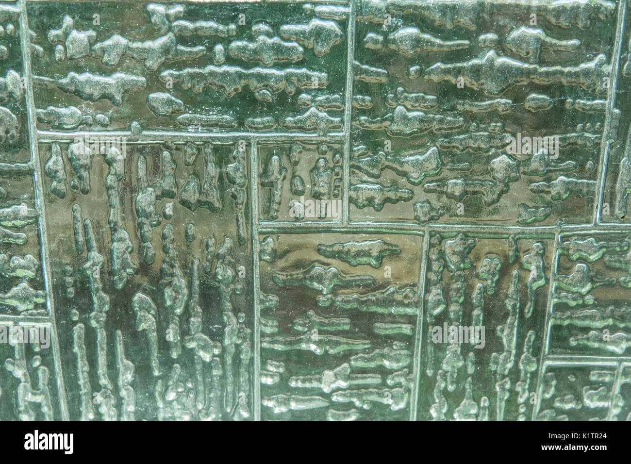 drawn artistic glass and colored, sample for windows and doors Stock ...