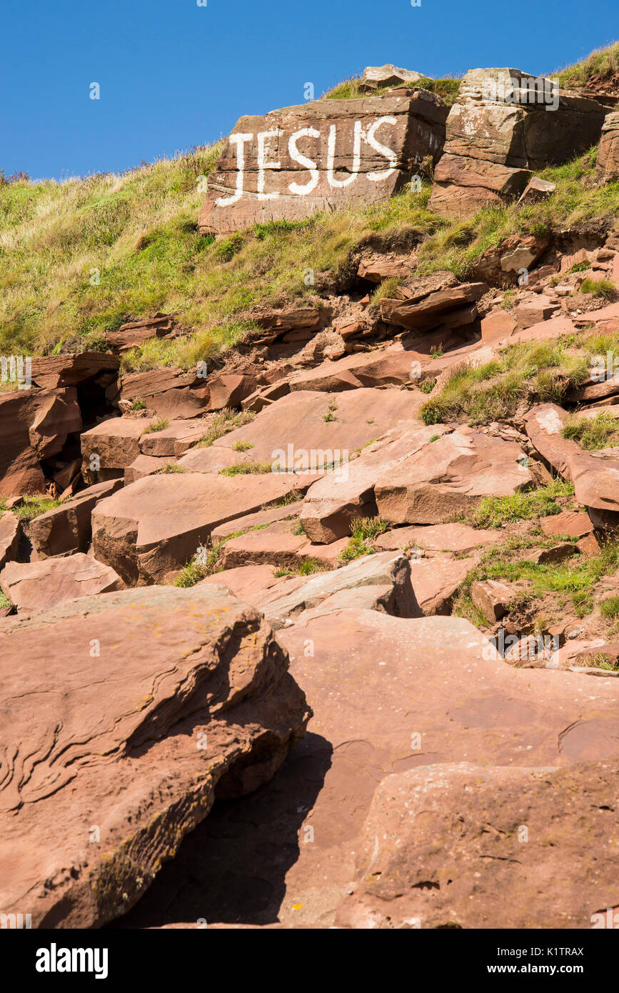Painted on sandstone hi-res stock photography and images - Alamy
