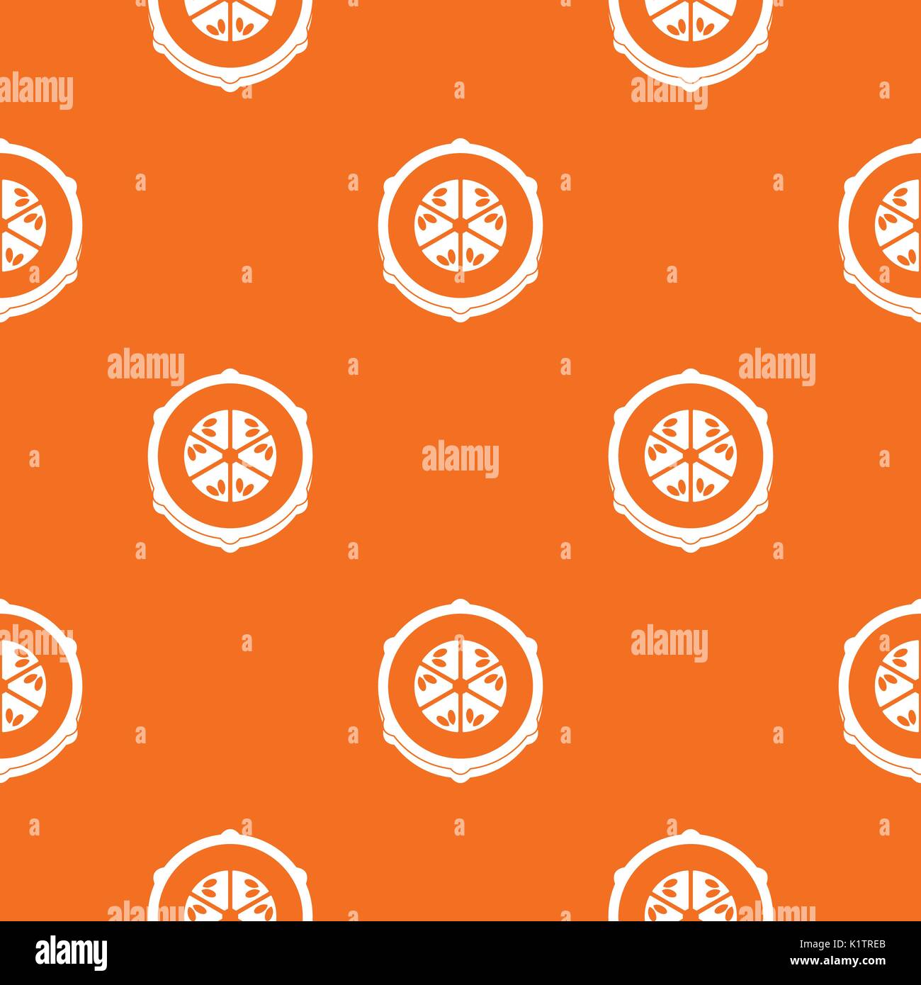 Slice cucumber seamless pattern Stock Vector Images - Alamy