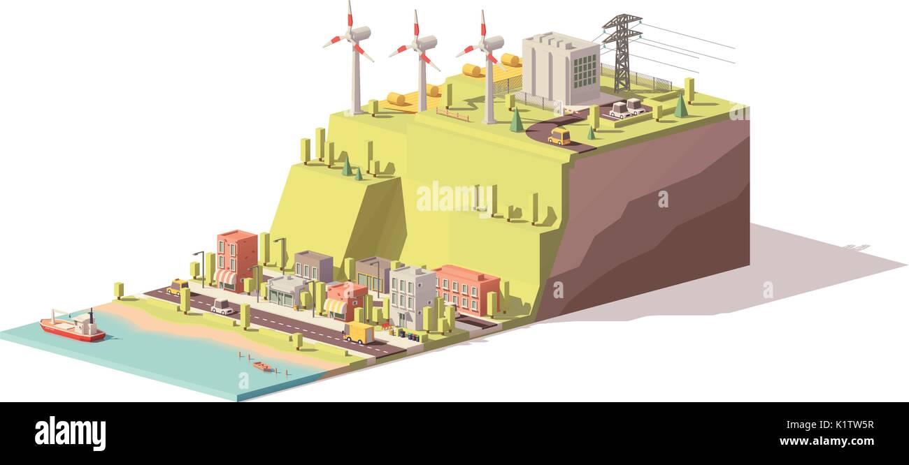 Ship power plant Stock Vector Images - Alamy