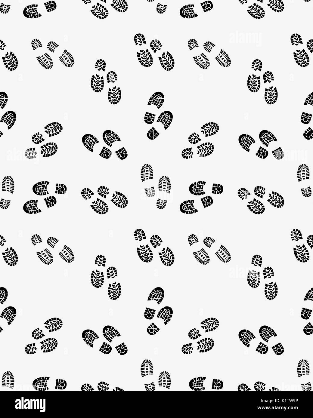 Shoe Prints Vector Stock Photos & Shoe Prints Vector Stock Images - Alamy