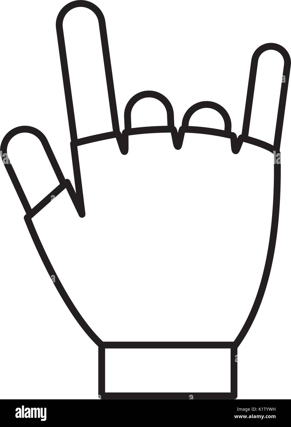 hand with gym glove icon over white background vector illustration ...