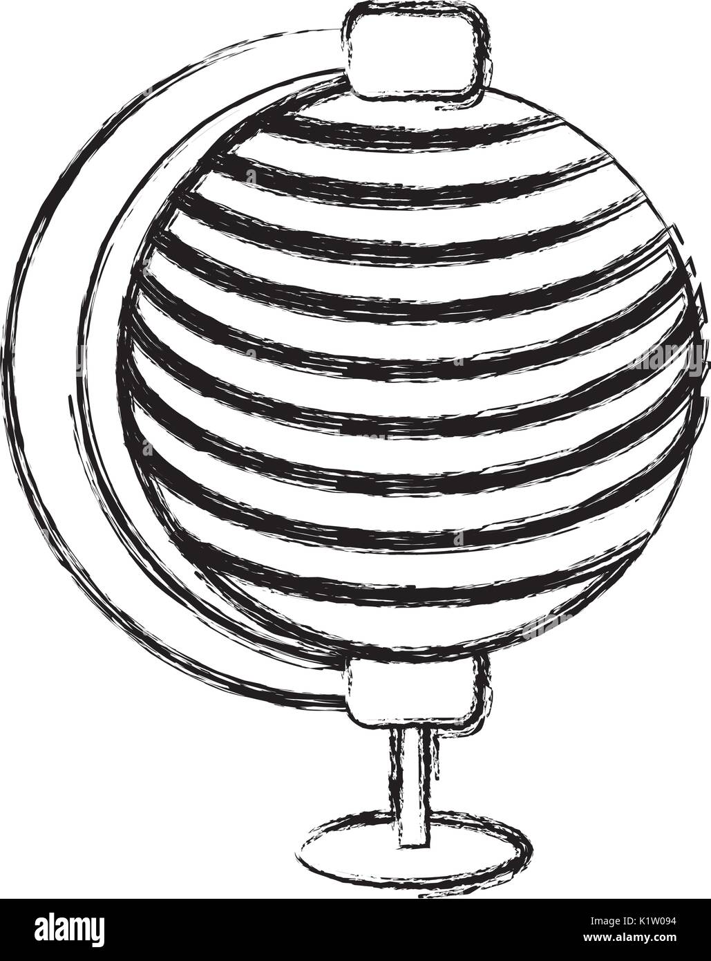 geography tool icon over white background vector illustration Stock ...