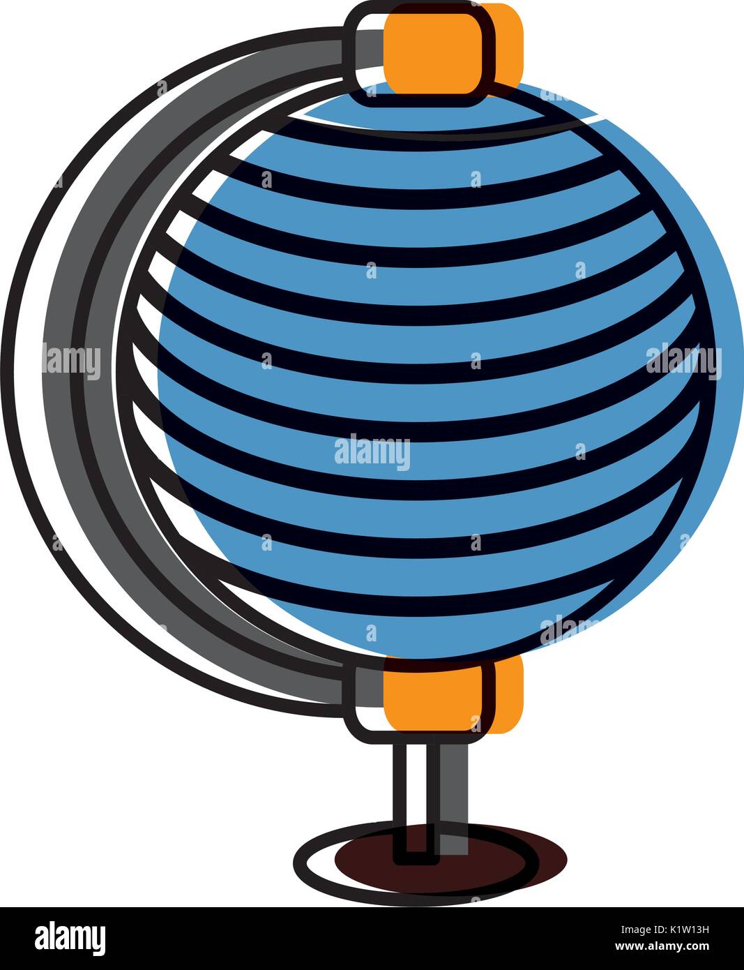 geography tool icon over white background vector illustration Stock ...