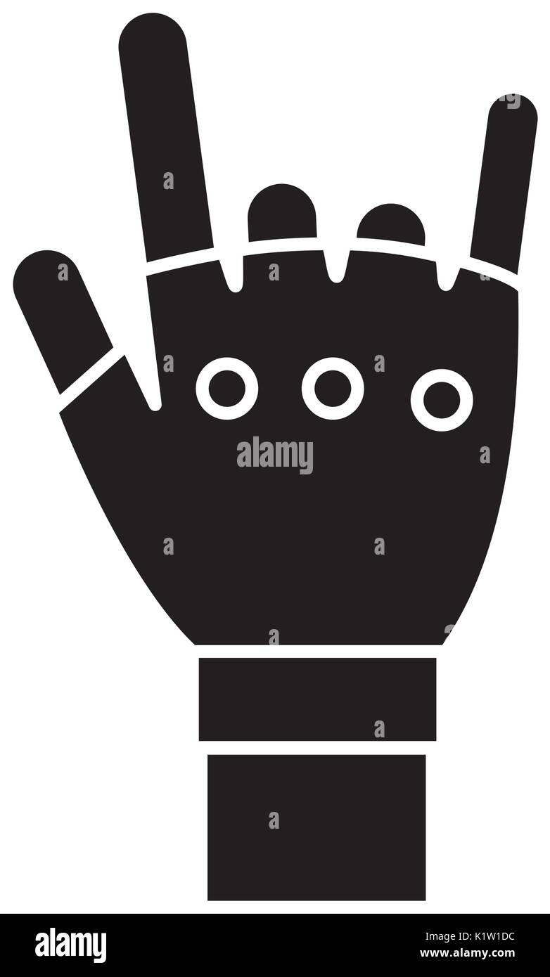 hand with gym glove icon over white background vector illustration ...