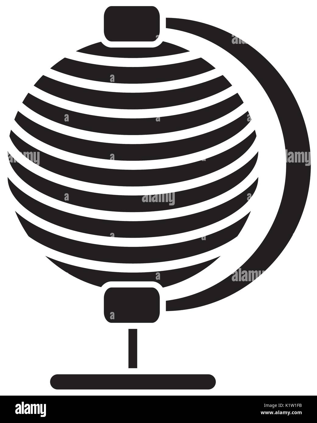 geography tool icon over white background vector illustration Stock ...