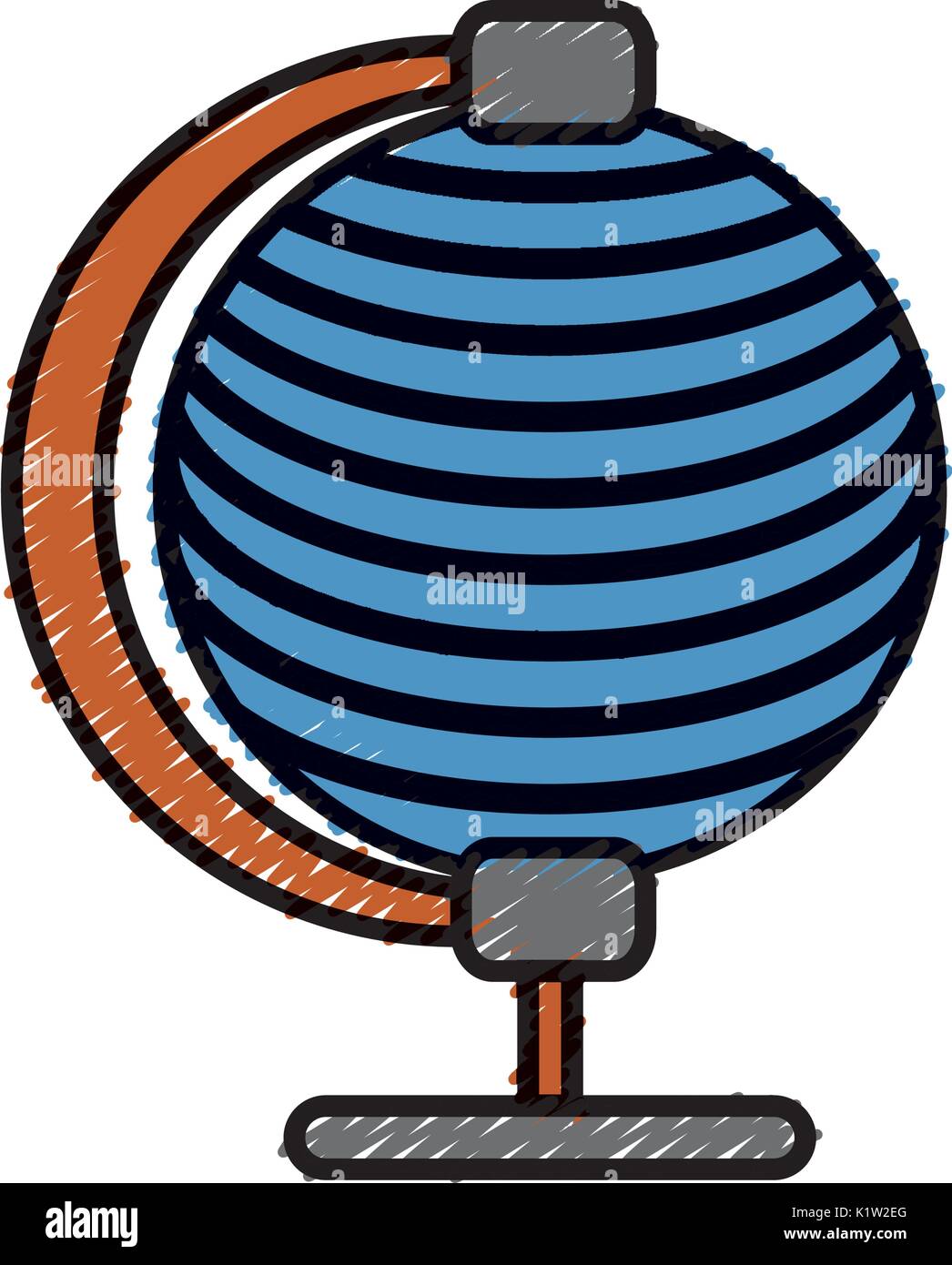 geography tool icon over white background vector illustration Stock ...