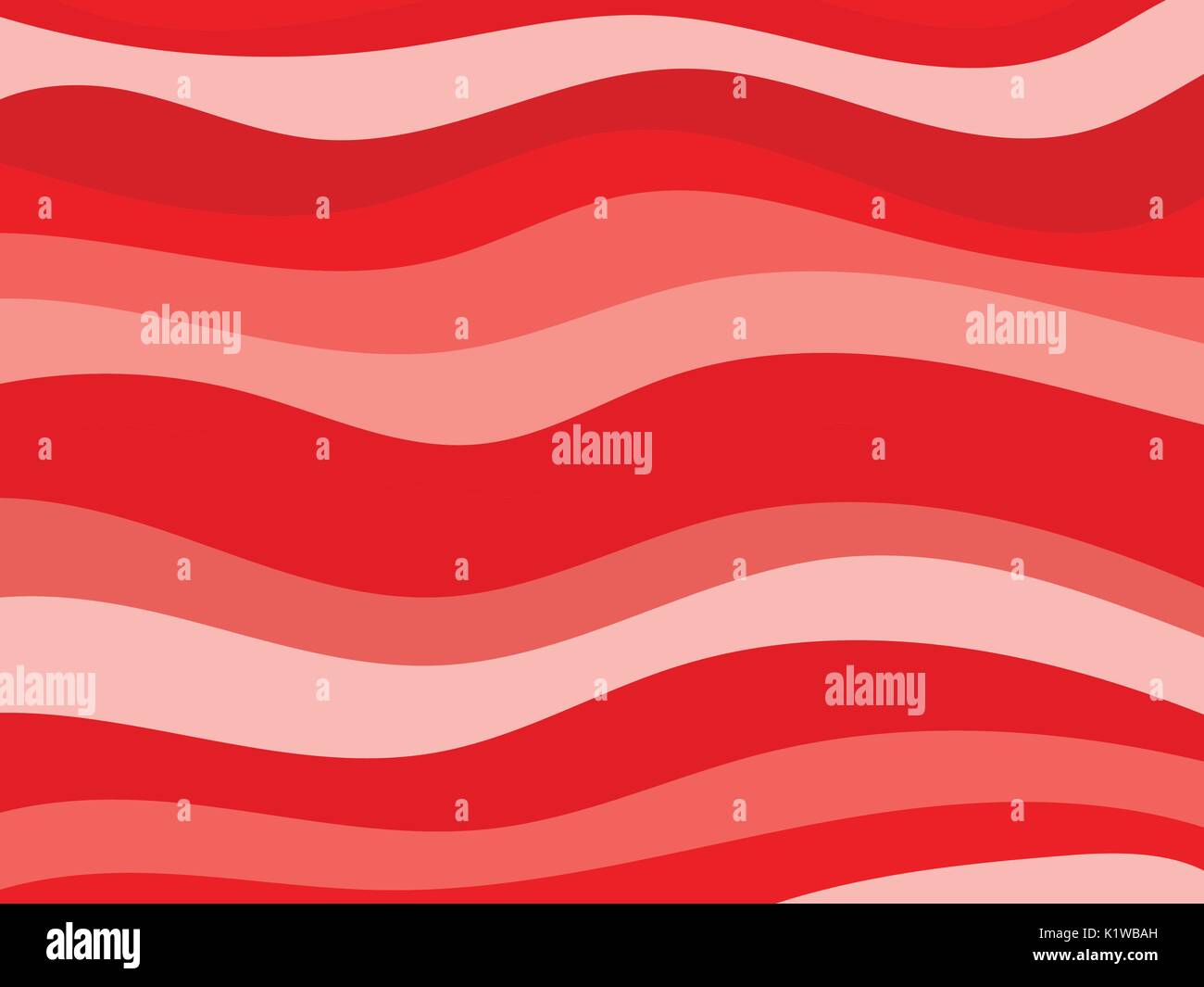 Wavy background, shades of red. Vector illustration Stock Vector Image ...
