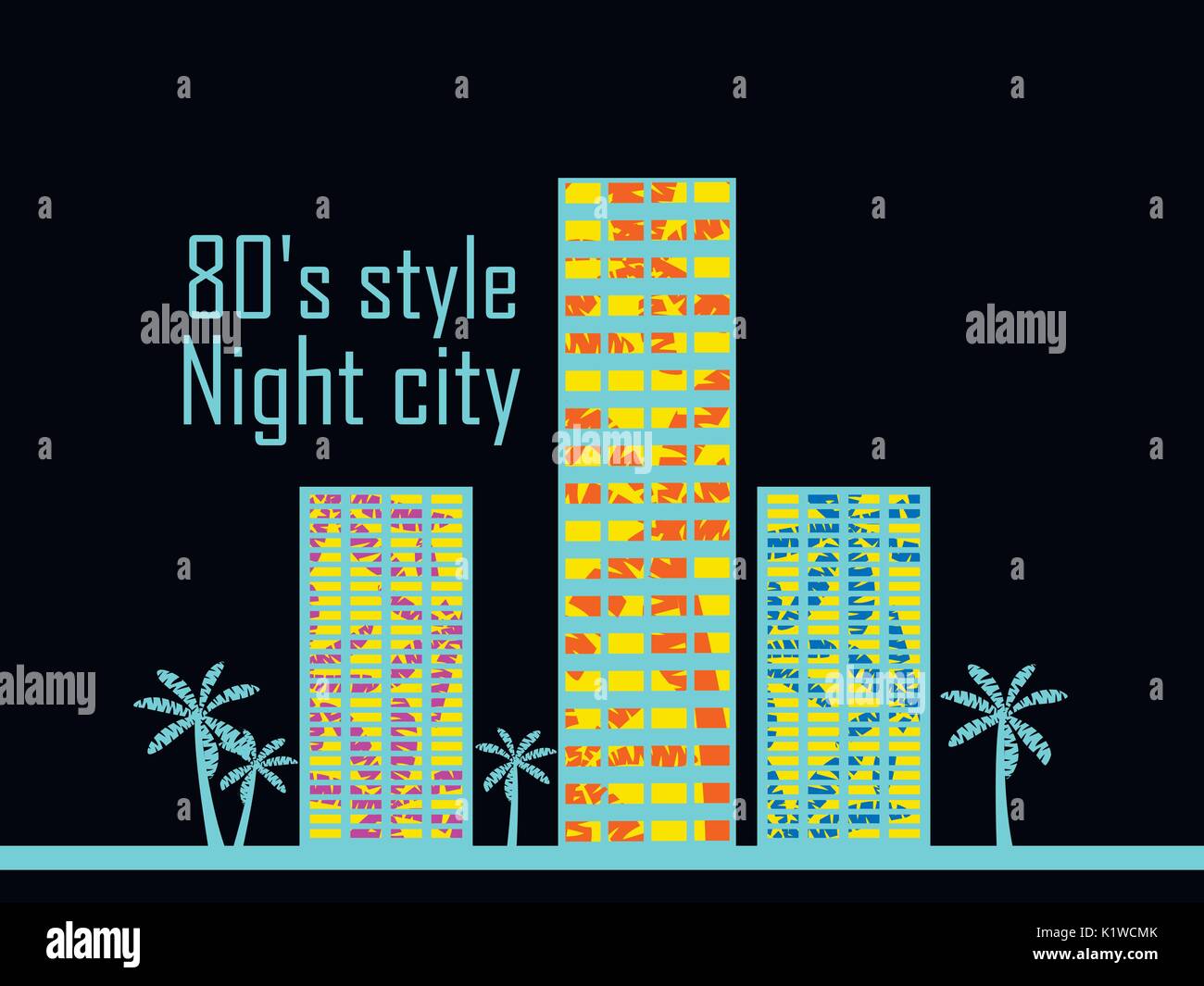 80s architecture Stock Vector Images - Alamy