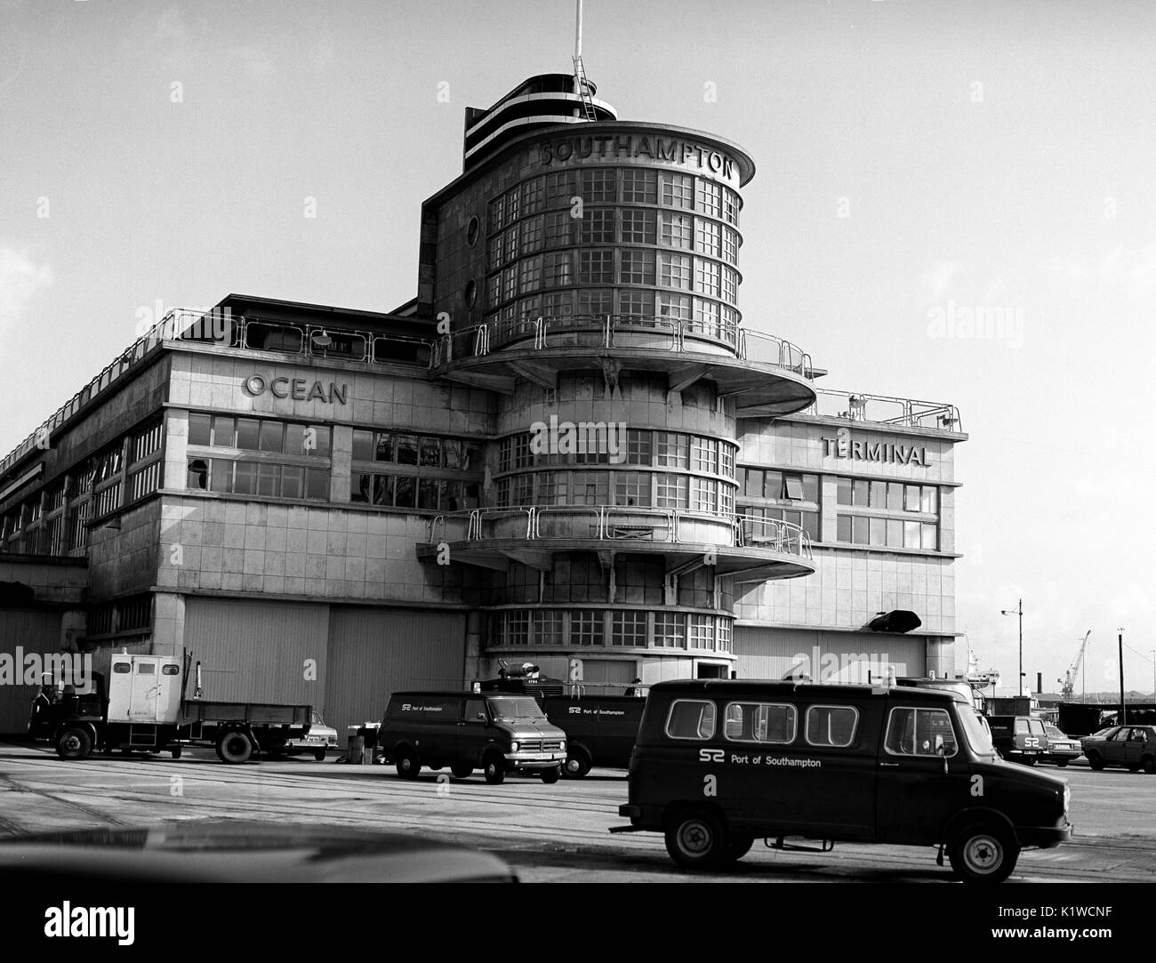 Southampton docks Art Deco Ocean Terminal, Southampton, opened in 1950 ...