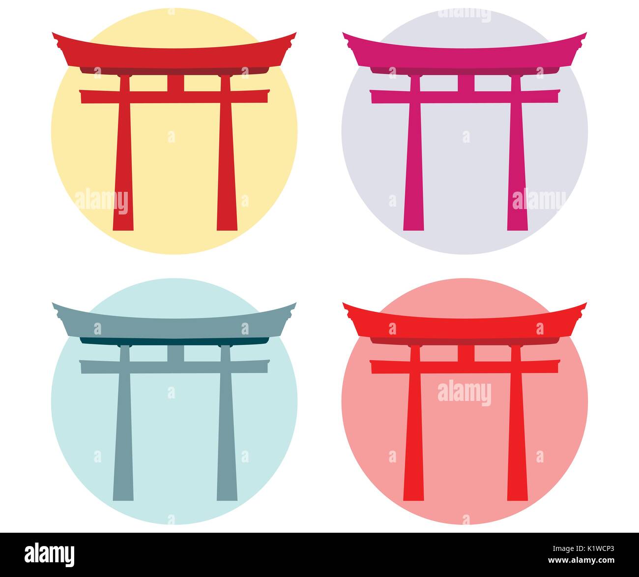 Shinto Stock Vector Images - Alamy