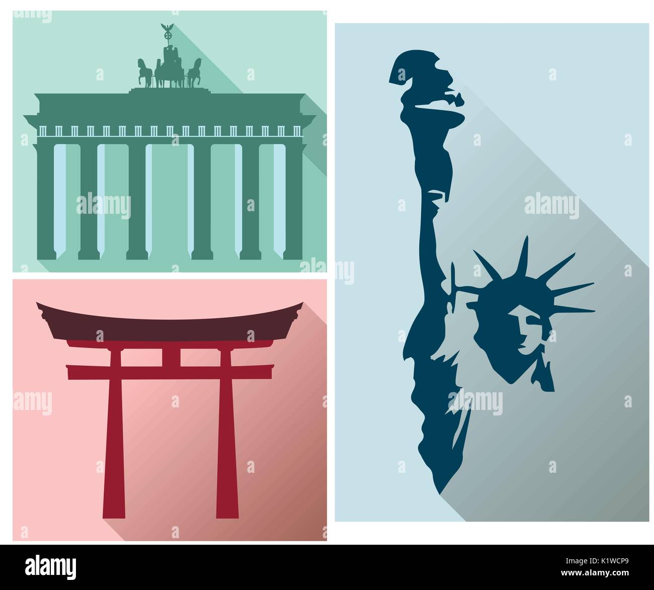 Shinto statue Stock Vector Images - Alamy