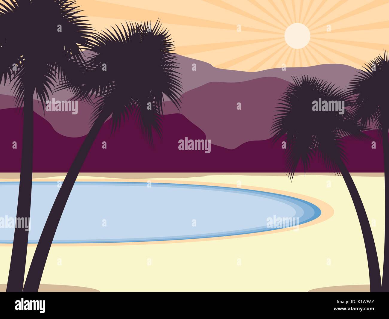 Hawaii mountain cloud Stock Vector Images - Alamy