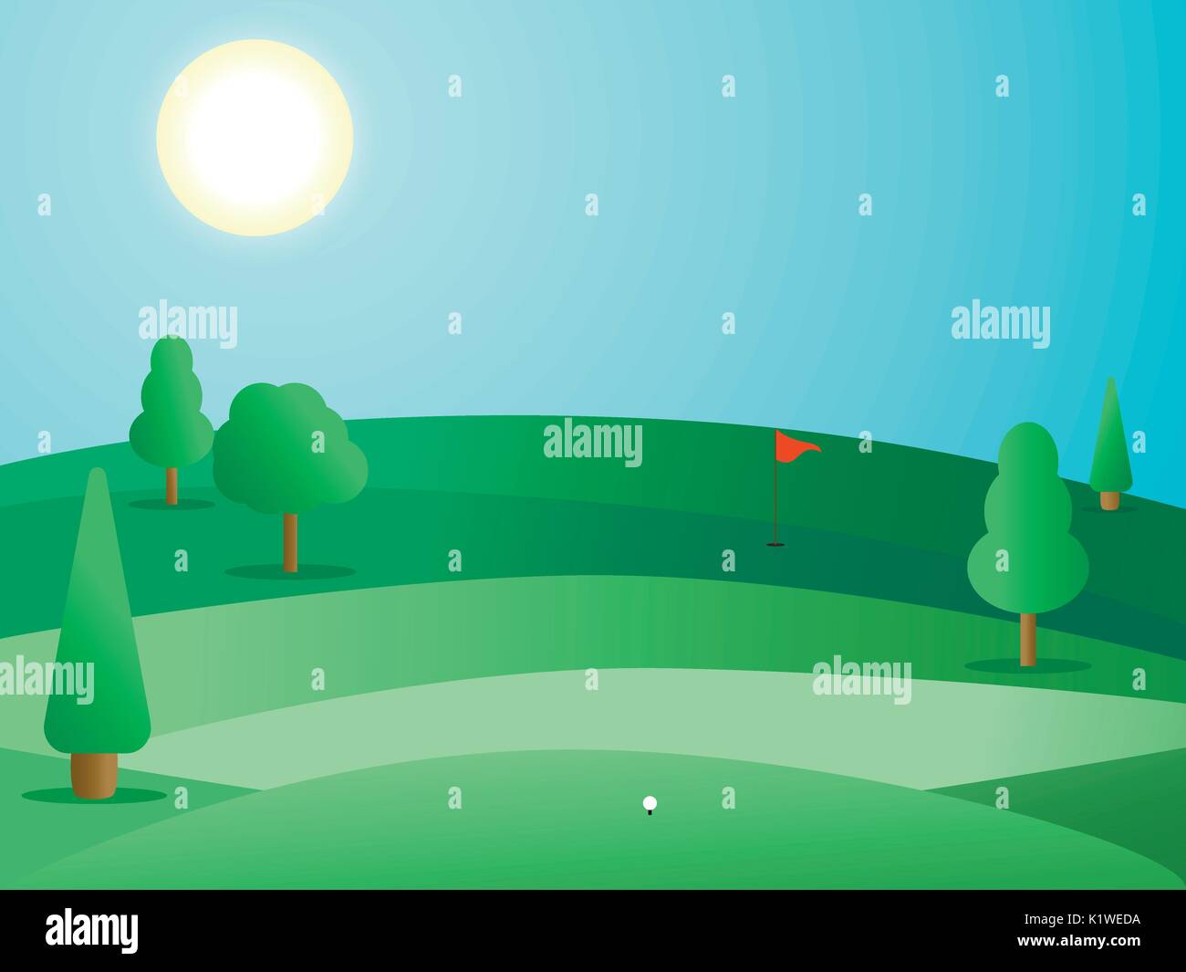 Hole in trees Stock Vector Images - Alamy