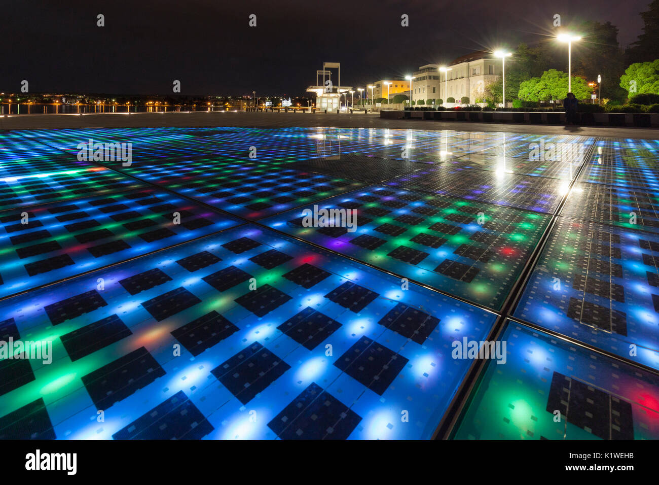 Zadar solar light show hi-res stock photography and images - Alamy