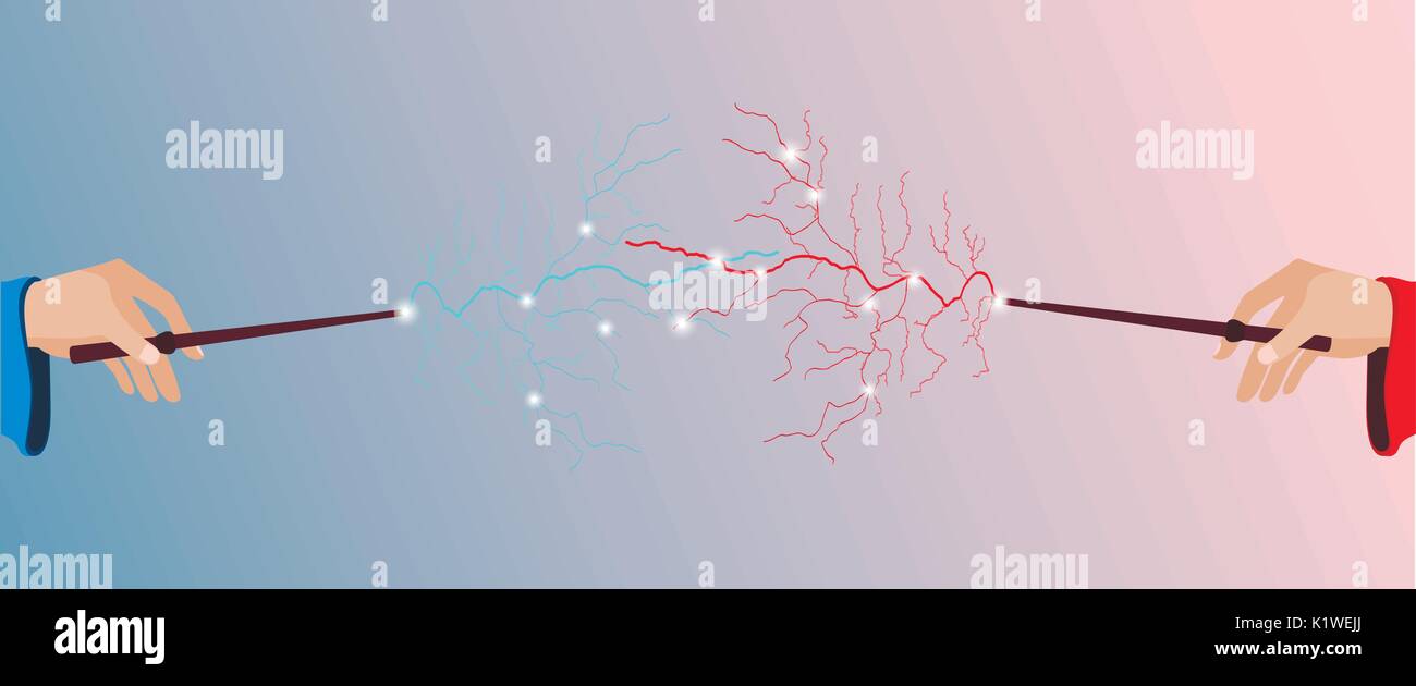 Magician baton hi-res stock photography and images - Alamy