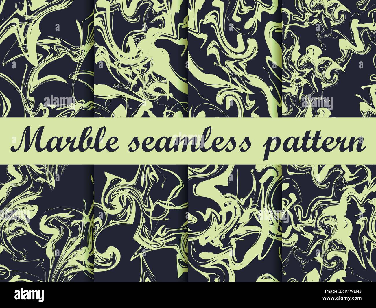 Marble seamless pattern. Hand drawn watercolor marbling. Ink marbling ...