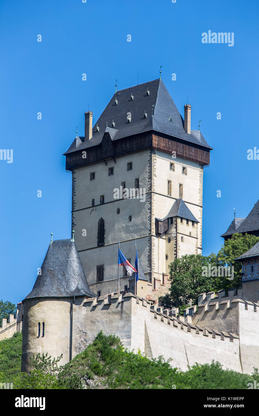 Village of karlstein hi-res stock photography and images - Alamy