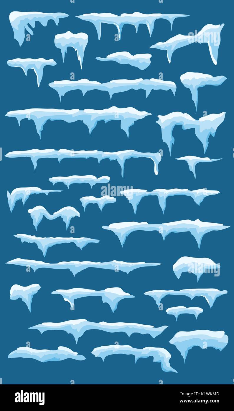 Cartoon snow caps hi-res stock photography and images - Alamy