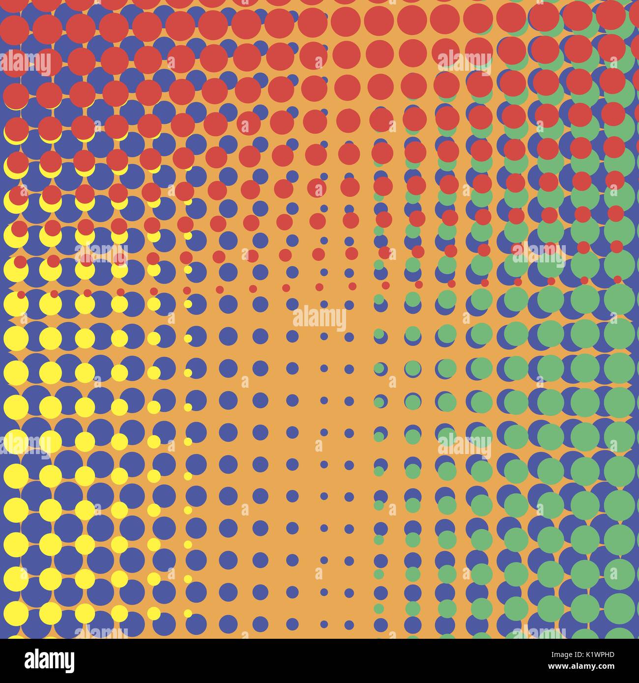 Colored Halftone Background Stock Vector Image & Art - Alamy