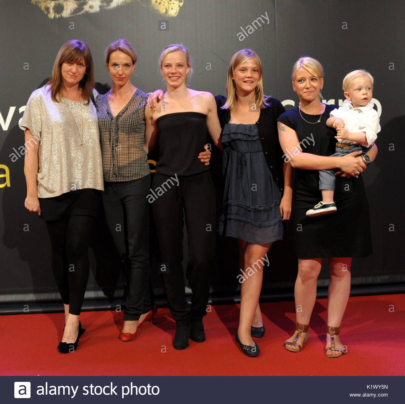 Actors Saskia Rosendahl, Nele Trebs, Ursina Lardi and other Stock Photo ...