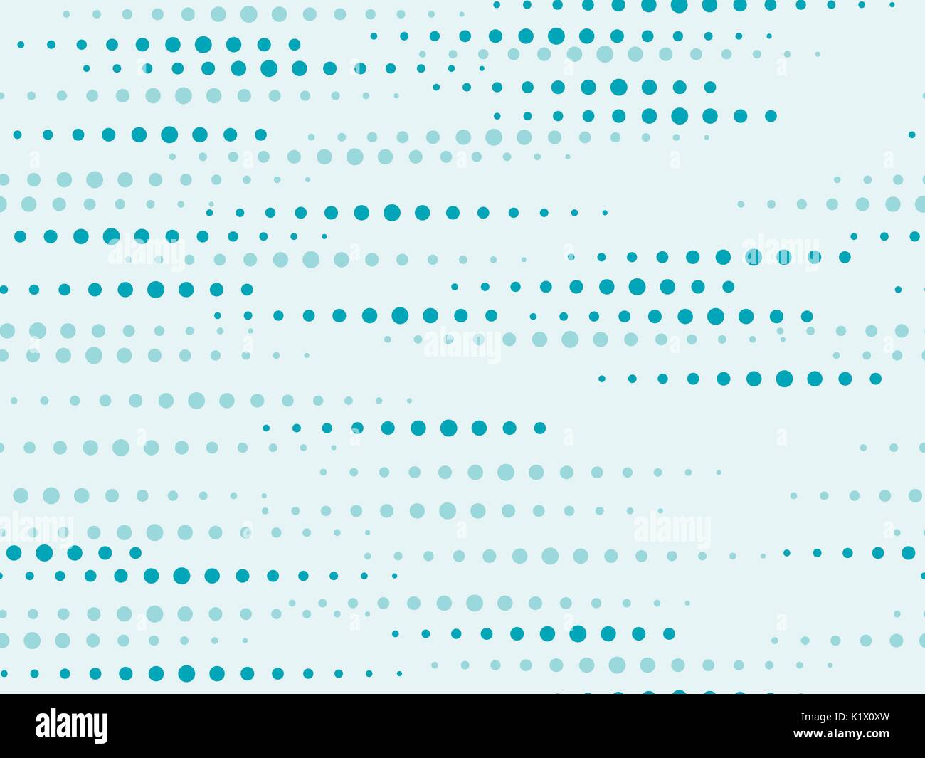 Seamless pattern with dots. Pop art style. Vector illustration Stock ...