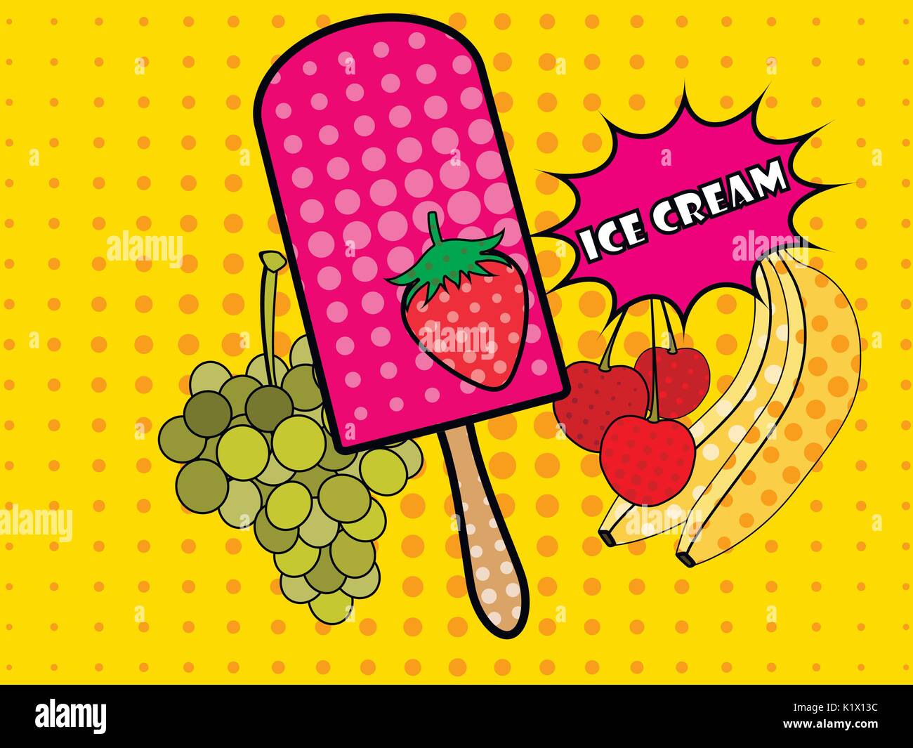 Popsicle Pop Art Pop Art Prince Popsicle POP ART With Acrylic Neon