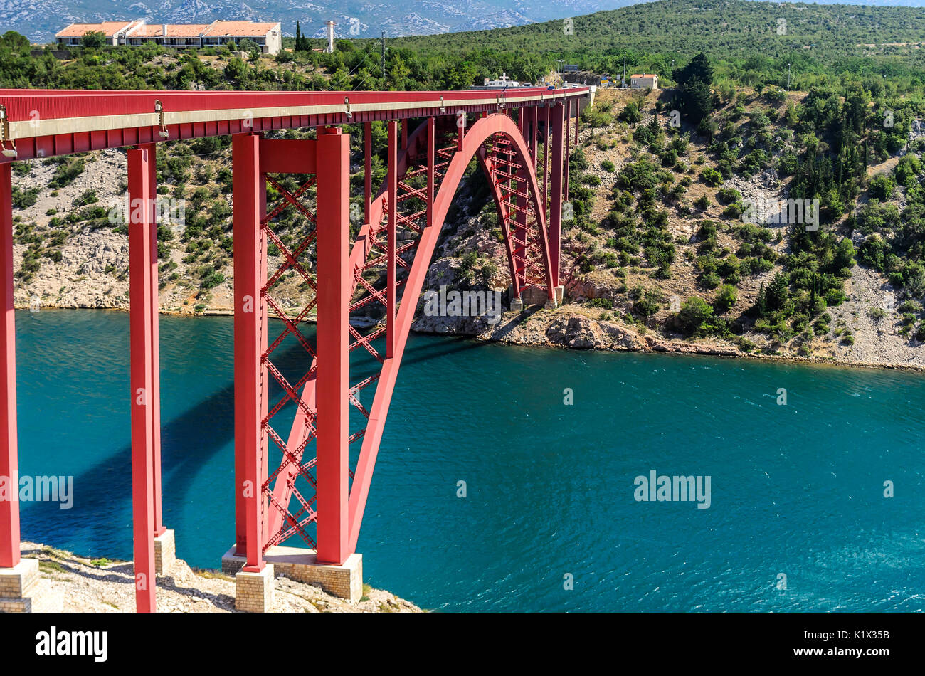 Maslenica bridge in croatia hi-res stock photography and images - Alamy