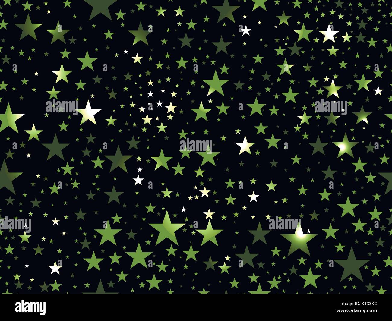 Stars seamless pattern. Magic star pattern. Outer space. Vector ...