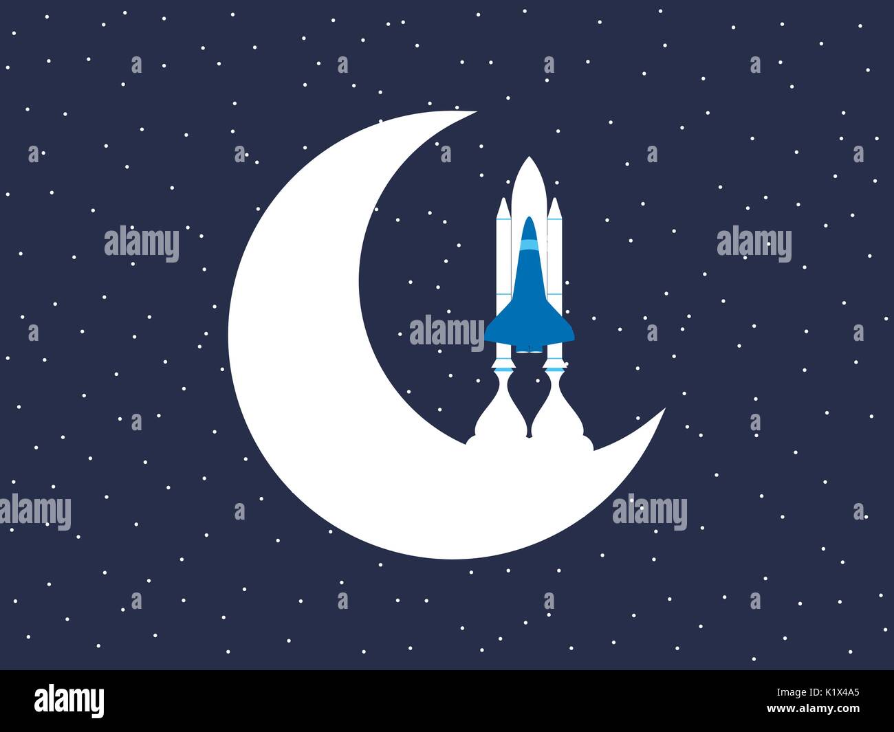 Lunar shuttle Stock Vector Images - Alamy