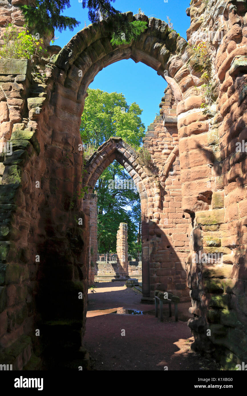 Ruins st johns church chester hi-res stock photography and images - Alamy
