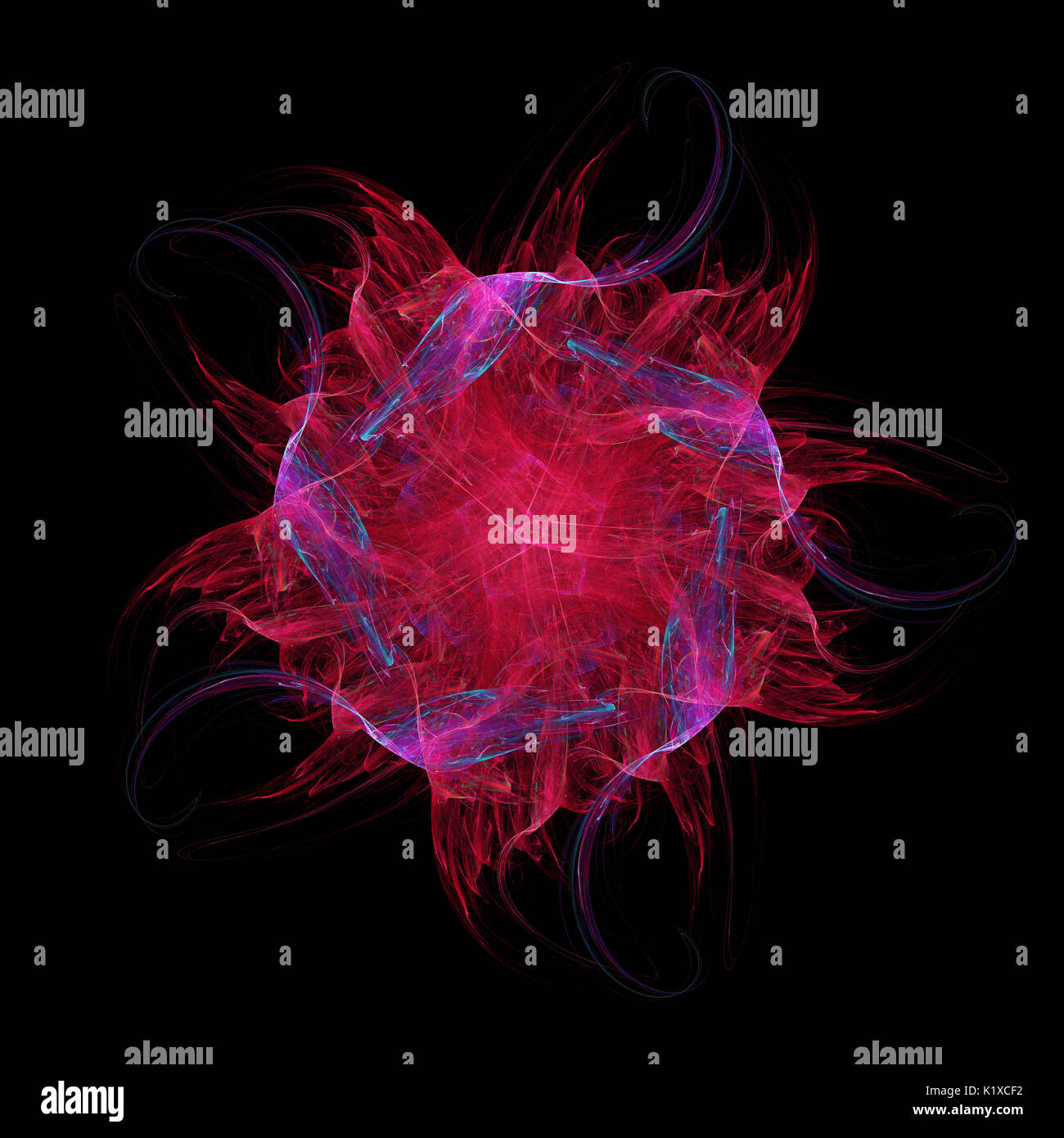 Colorful glowing pattern, abstract art for background Stock Photo - Alamy