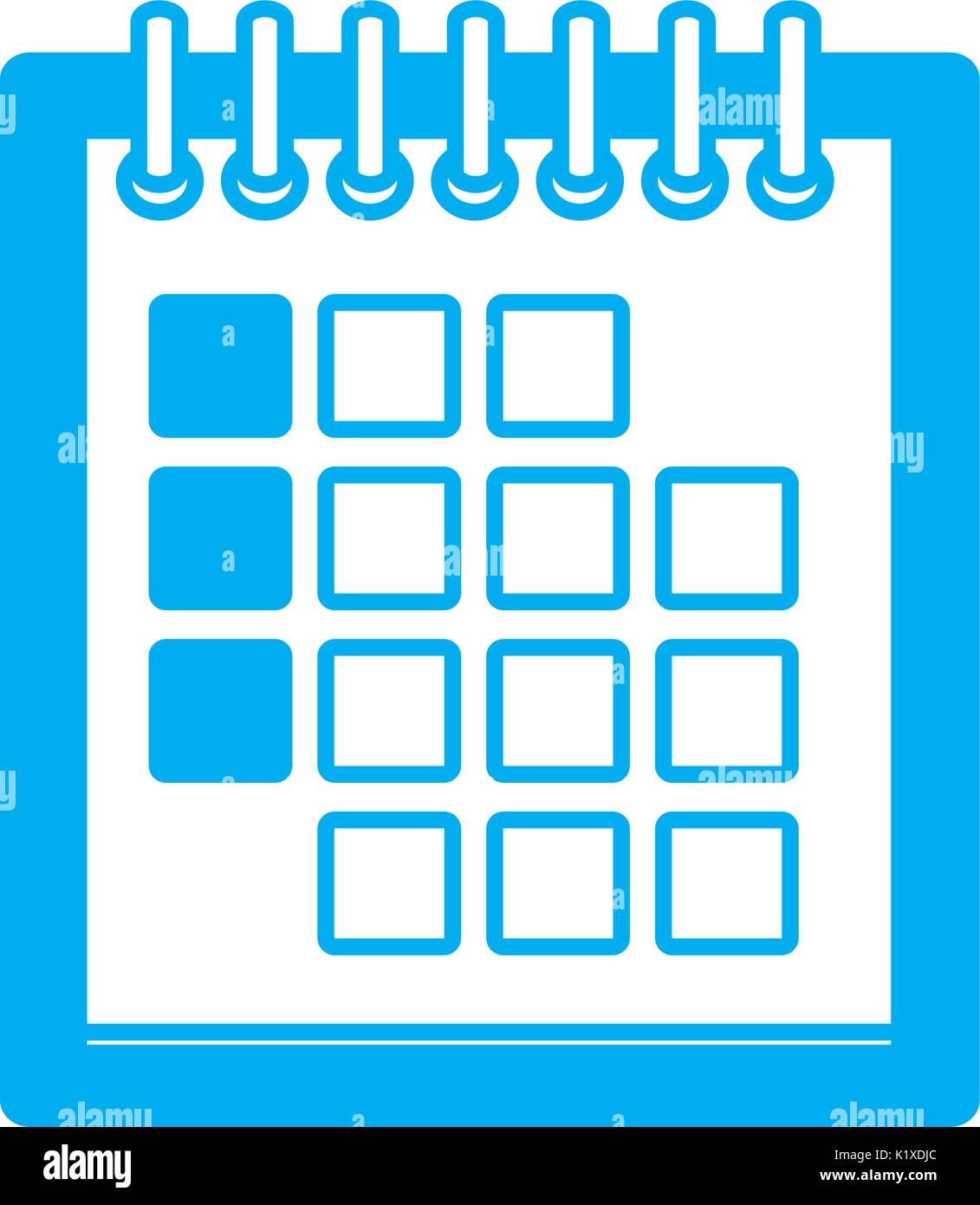 delivery calendar day agenda plan Stock Vector Image & Art - Alamy