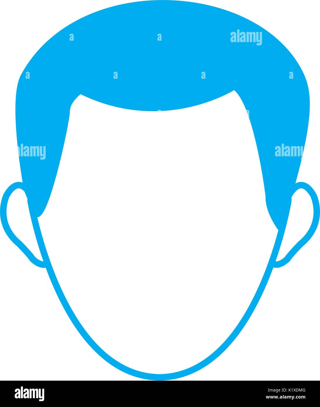 man face character people contour image Stock Vector Image & Art - Alamy