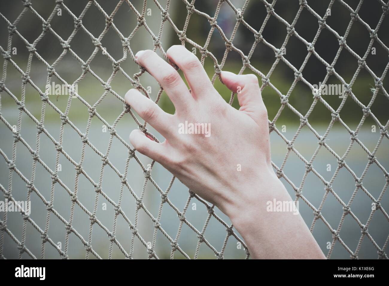 Holds a rope hi-res stock photography and images - Alamy