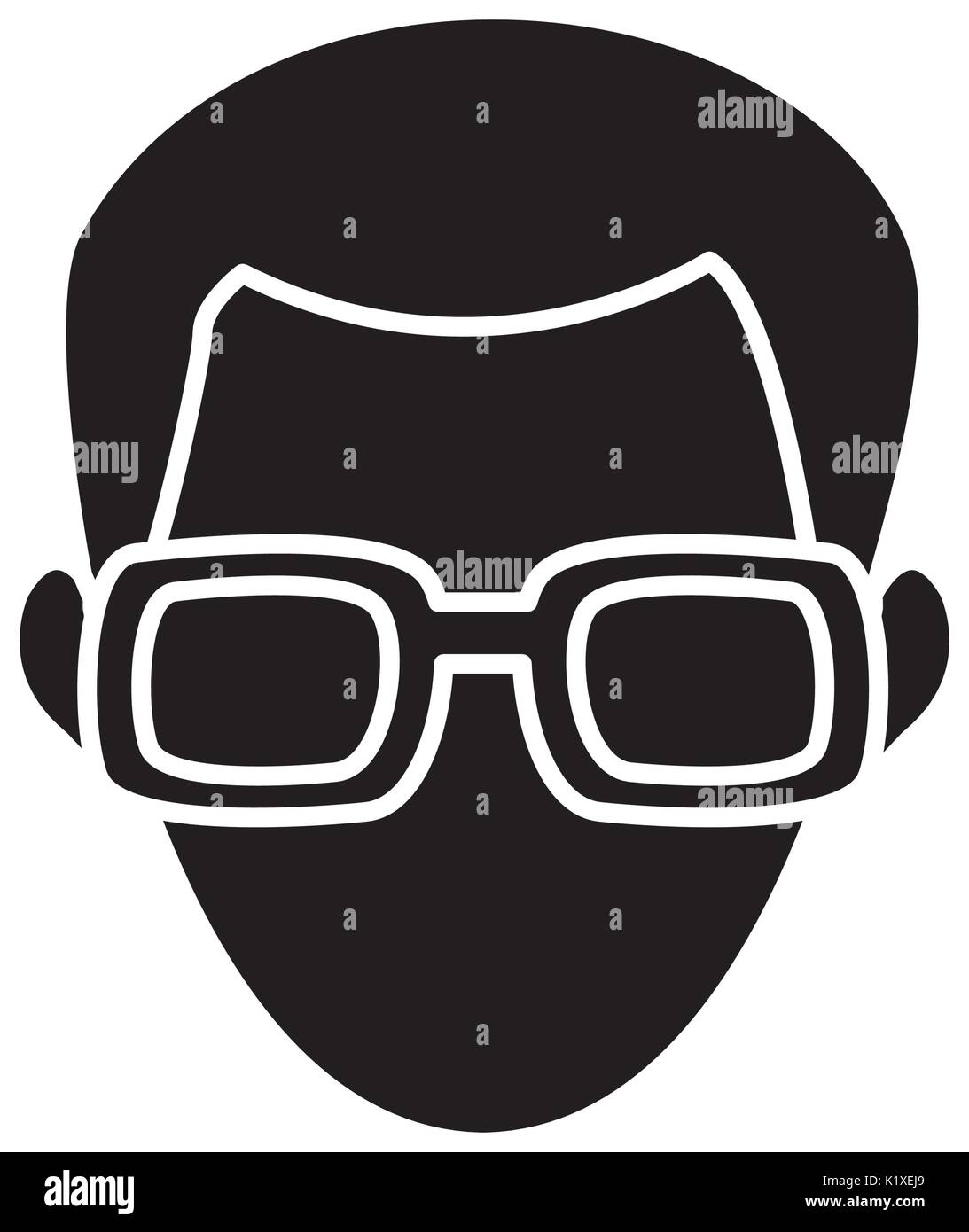 man face character people employee profile Stock Vector Image & Art - Alamy
