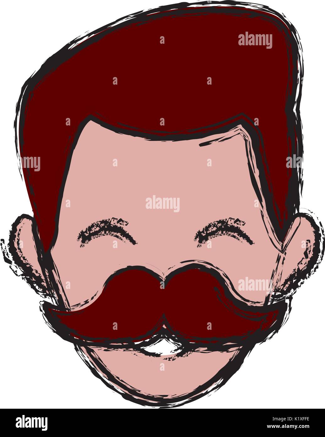 man face character people employee profile Stock Vector Image & Art - Alamy